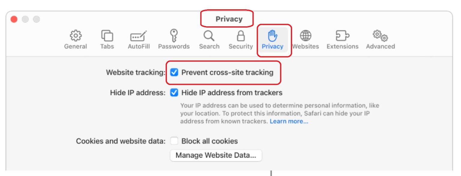 How to enable cookies on Safari
